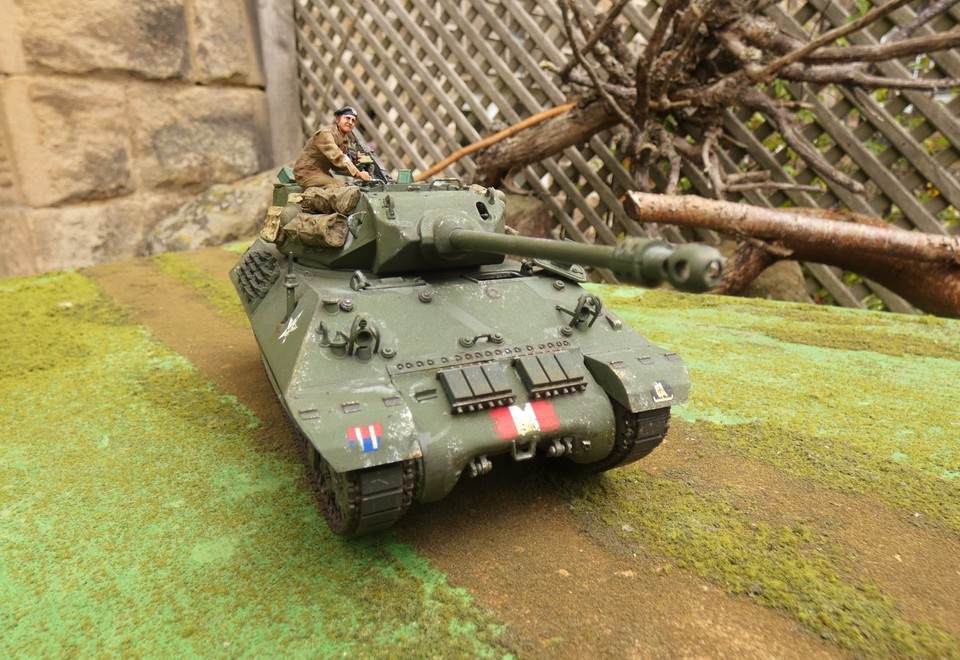 1/35 Built British M10 IIC Achilles 17 Pounder Tank Destroyer with ...