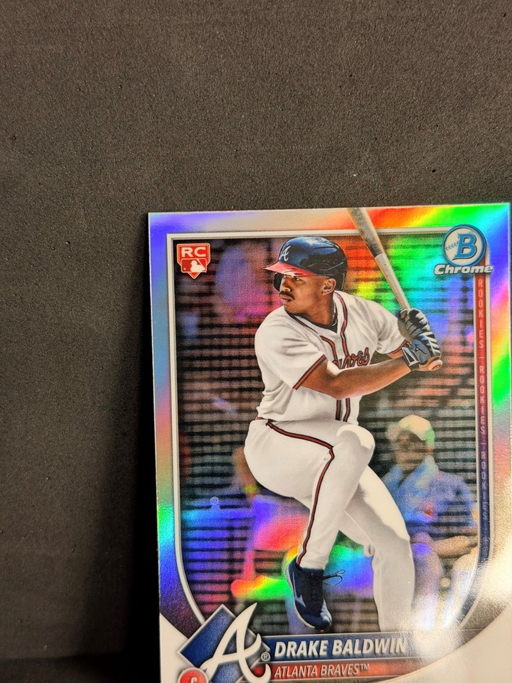 2025 Bowman Chrome - Drake Baldwin #75 Sp Rookie Red Rc Variation (RC ...