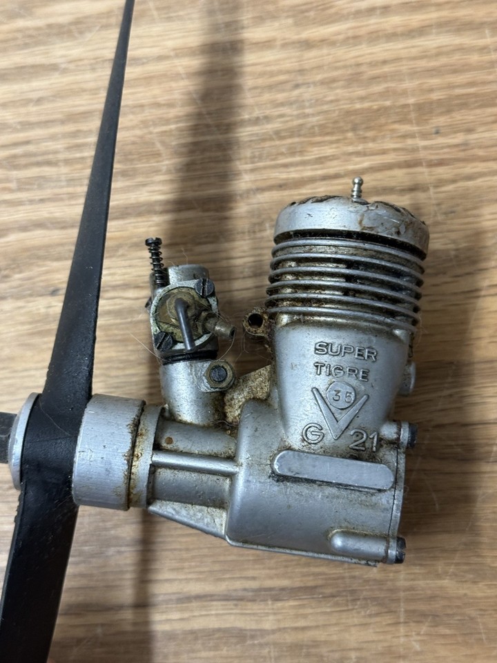 SUPER TIGRE 35 G21 Model Airplane Engine RC Untested Italy | eBay