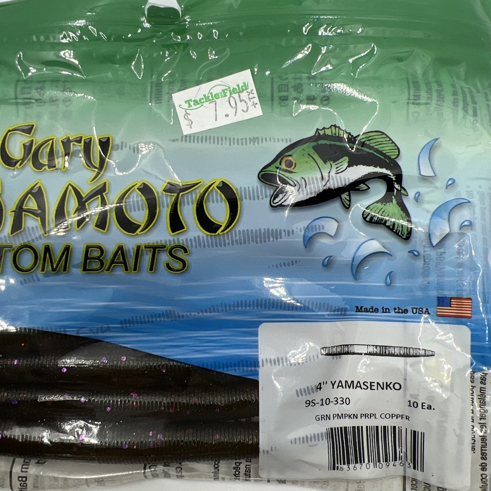 gary yamamoto senko 4" yamasenko 10 pk 9s-10-330. Gen Pumpkin Prolly ...