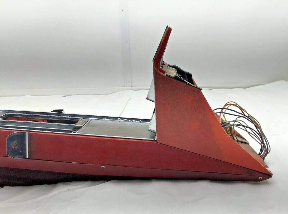 1966-67 Chevy Impala Console, Gauges & Shifter Top Shift Plate Manifold ...