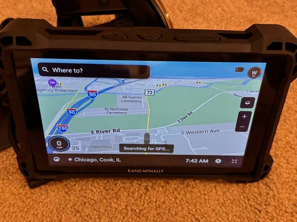 RAND MCNALLY RAND TABLET RANDTAB 7 RANDTAB7 TRUCK GPS 1 YEAR DAMAGE ...