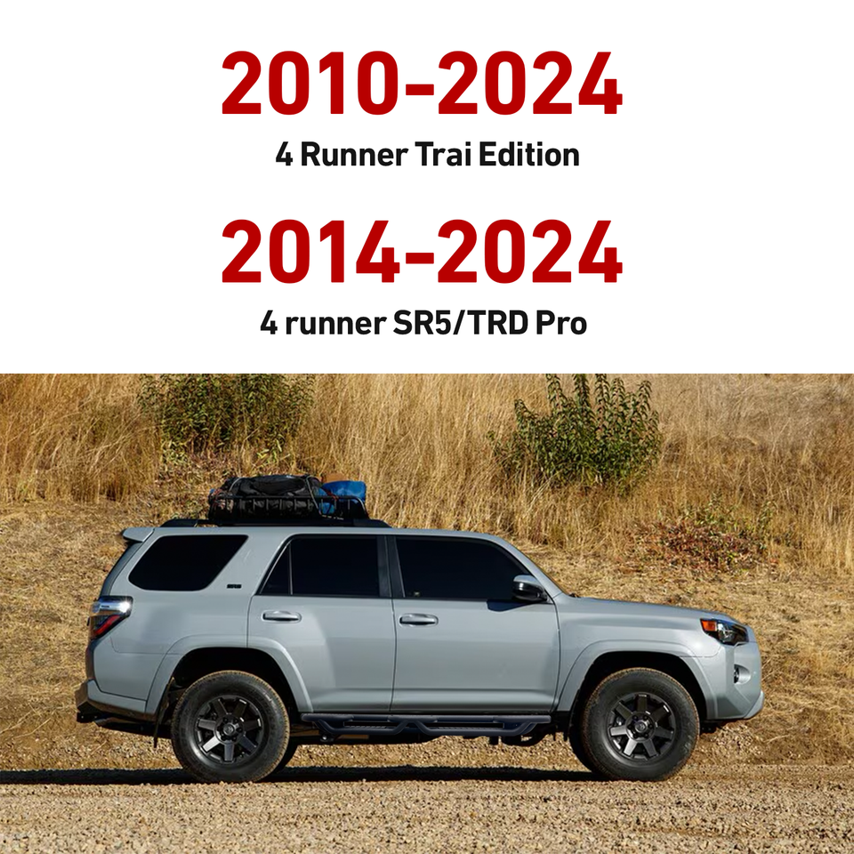 Vijay For 2010-2024 Toyota 4Runner Trail Edition Drop Side Steps ...