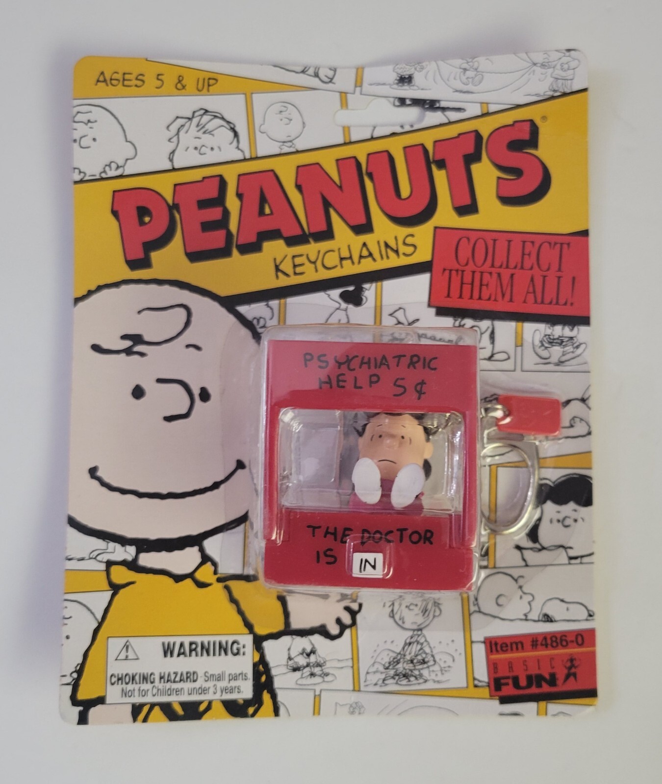 Peanuts Keychain Lucy Psychiatric Help Snoopy NIP | eBay