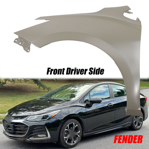 Front Driver Left Side Primed Fender For 2016-2019 Chevrolet Cruze ...