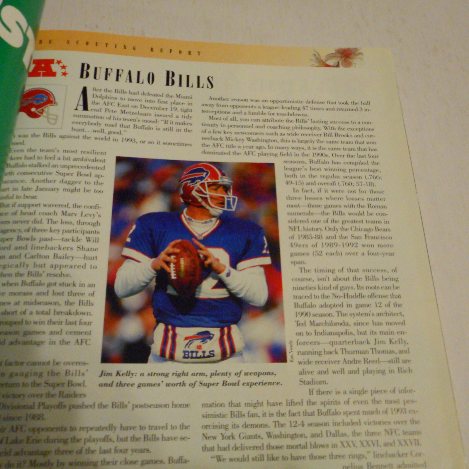 Vintage Super Bowl XXVIII Program 1994 Dallas Cowboys & Buffalo Bills ...