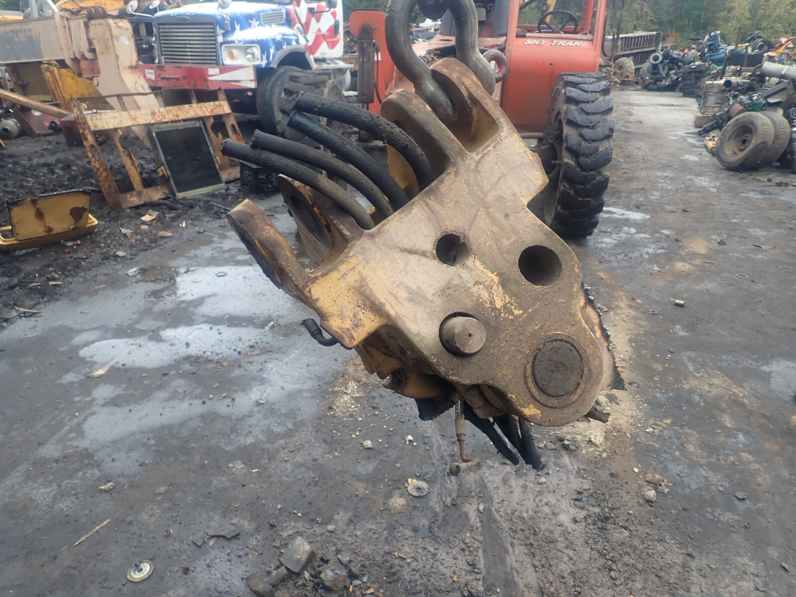 Ford New Holland 555E Rear Support 85801028 Loader Backhoe Swing Frame ...