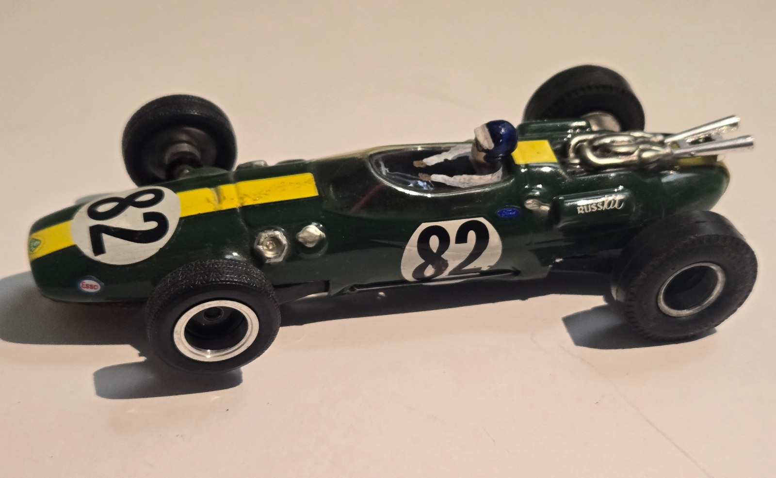 Russkit Lotus 38 Black Widow 1/24 1960s vintage slot car Indy 500 ...