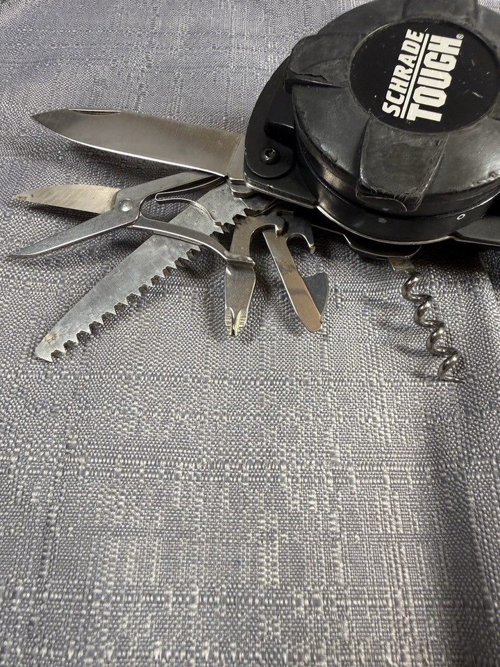 Vintage Schrade Navitool Multitool Made in USA Model ST175 | eBay