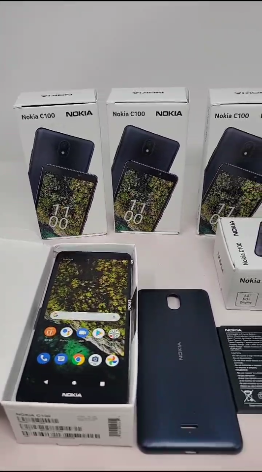 Nokia C100 4G N152DL 32GB 3GB Walmart Family Mobile Locked Blue New | eBay