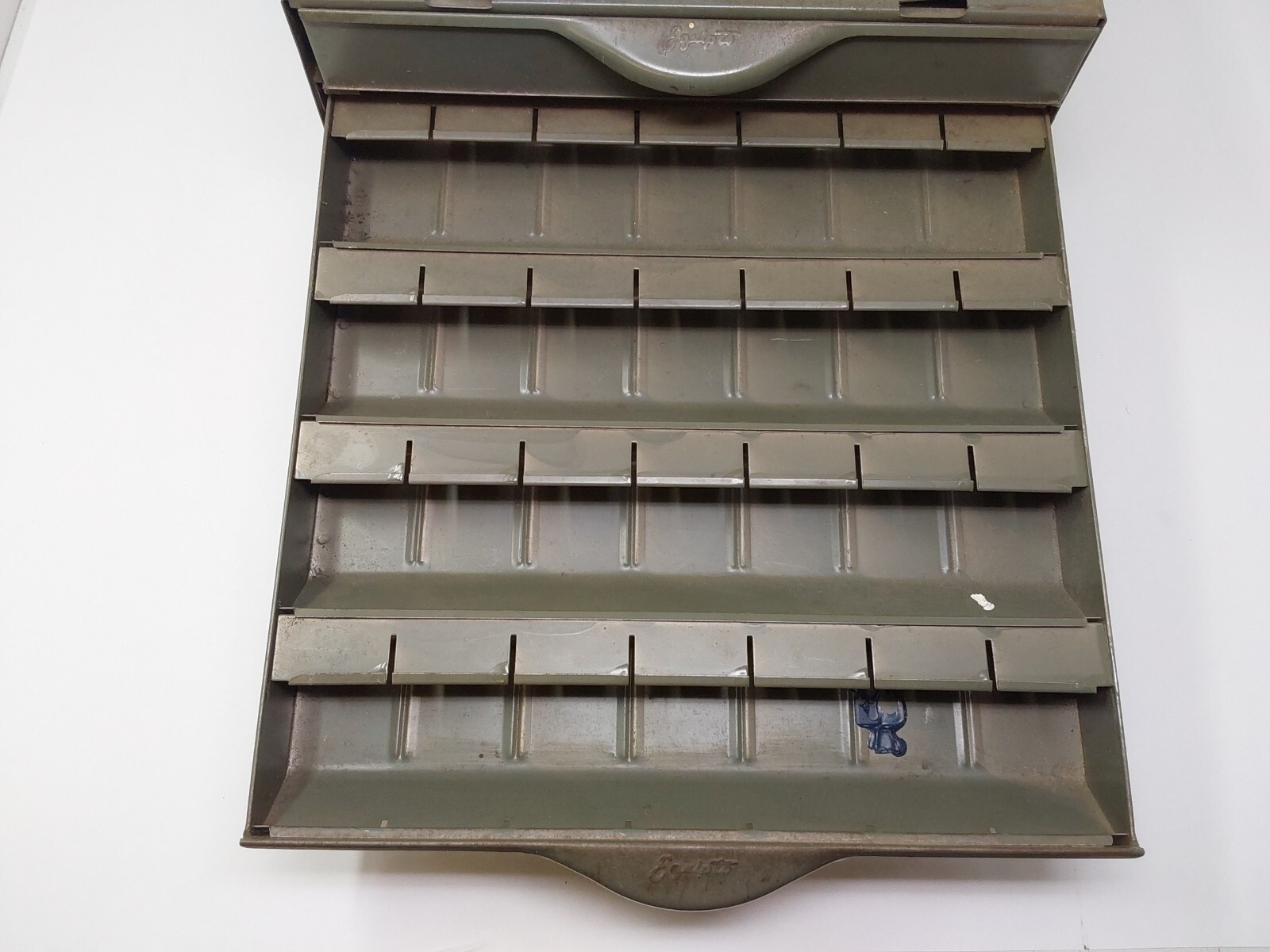 Vintage Equipto 4 Drawer Metal File Box Cabinet Parts Tool Chest Free ...