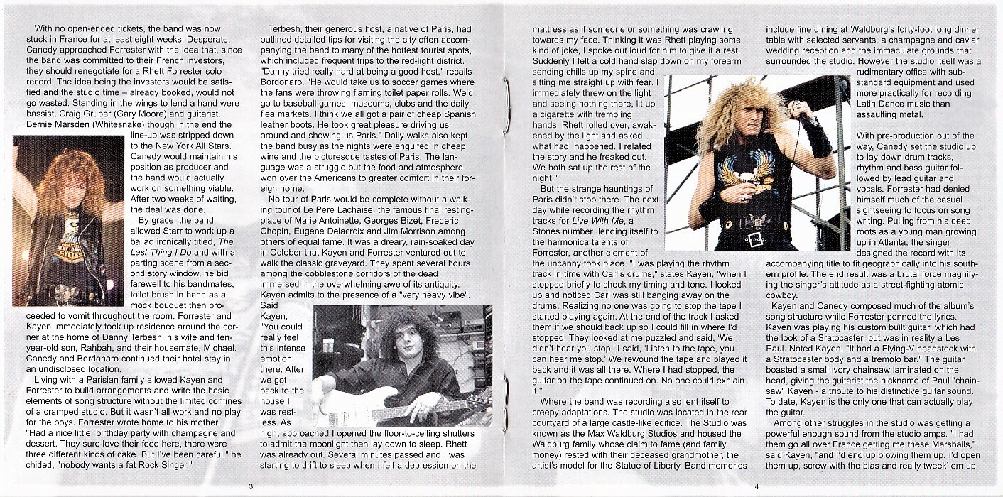 Rhett Forrester (Riot) - Rare CD - Gone With The Wind- 2001 Metal ...