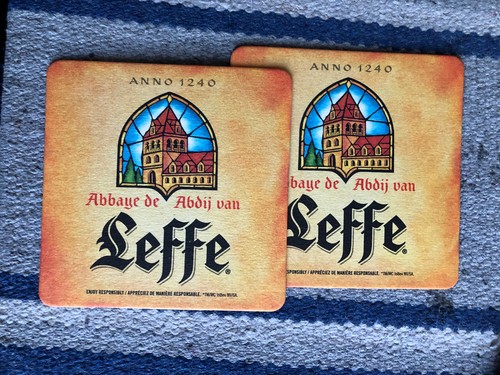 Abbaye De Abdij Van Leffe Beer Coasters 2 NEW | eBay