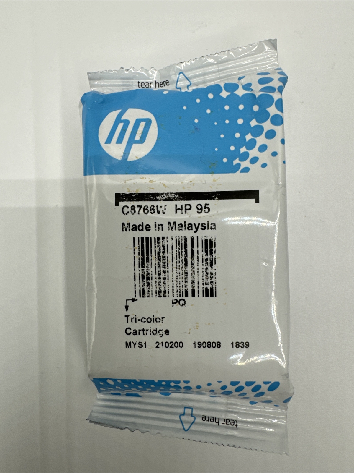 Genuine HP 95 Tri-Color Ink Cartridge C8766W OEM Original | eBay