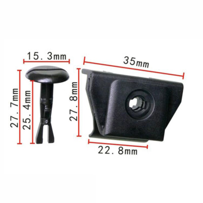 10SET Car Fender Wheel Liner Retainer Clips for Toyota | eBay