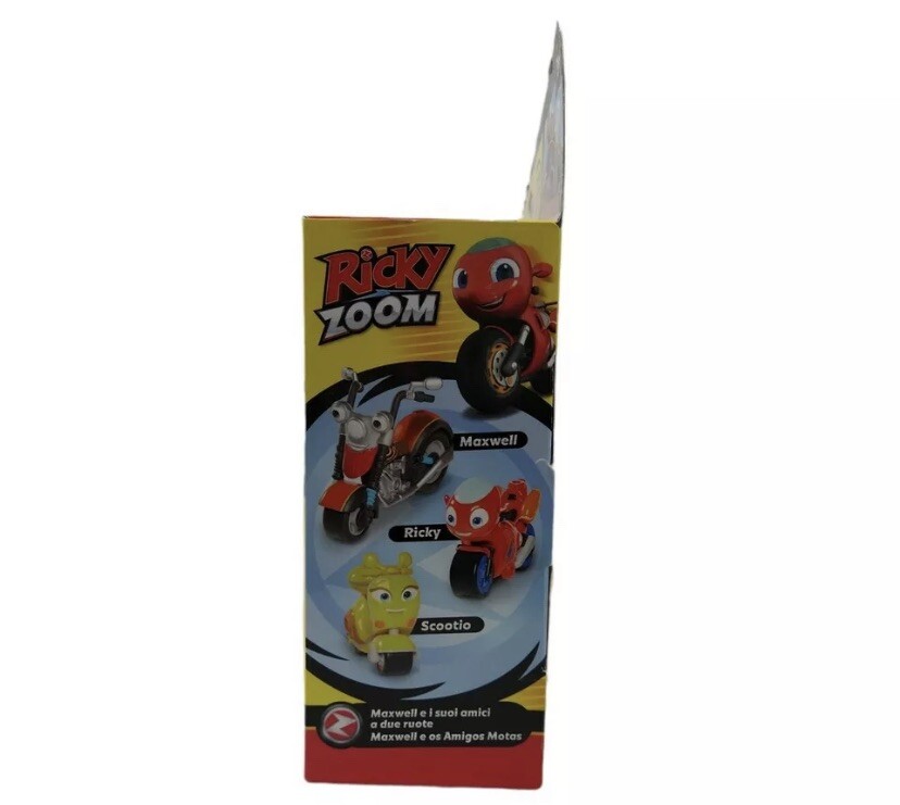 Ricky Zoom Maxwell & the Bike Buddies Toy Motorcycle Action Figures | eBay