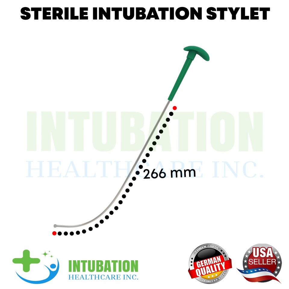 Single Use Sterile Intubation Stylet Rigid Stylets Anesthesia ...