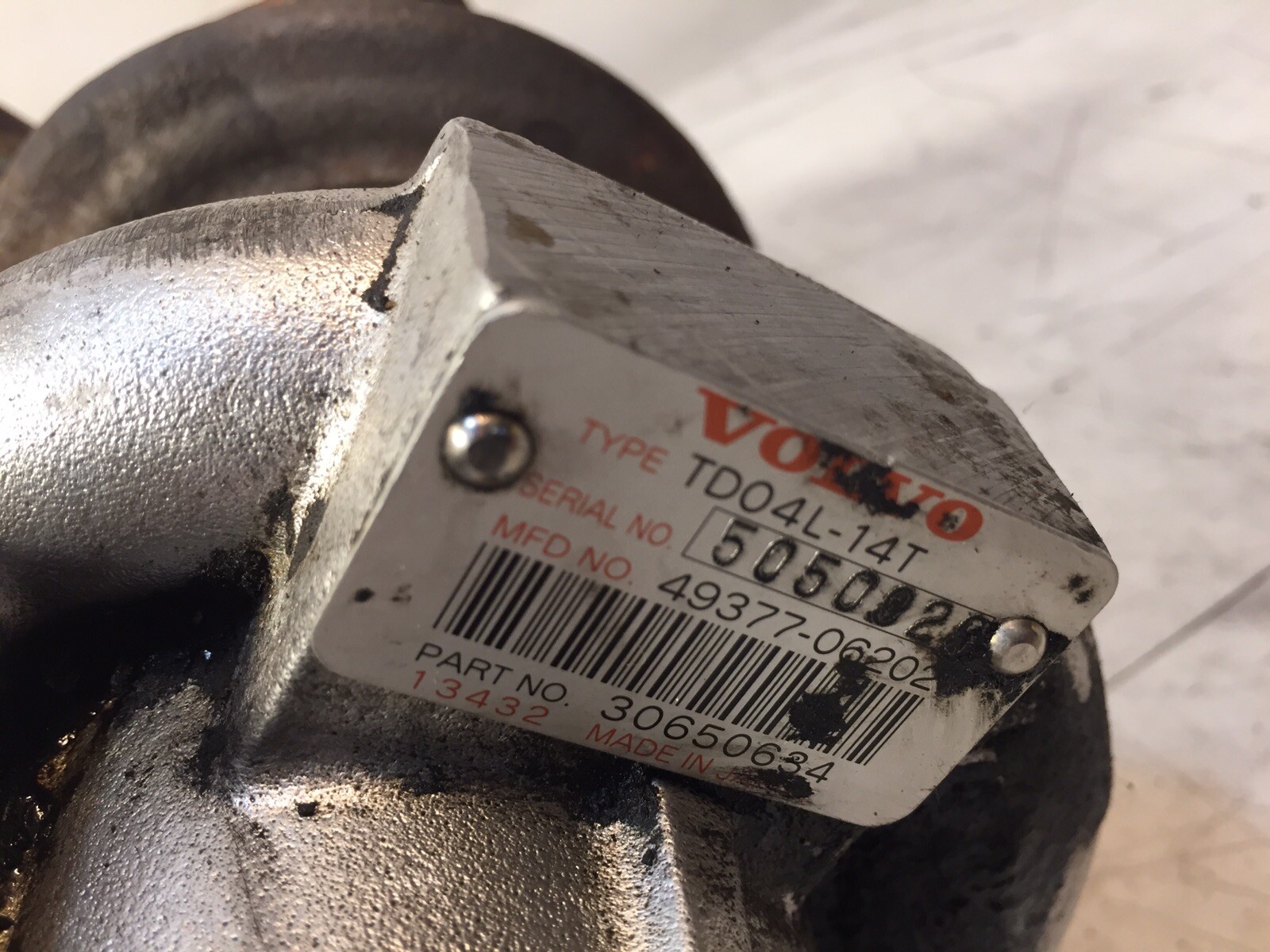 2005-2007 Volvo XC70 2003-2009 S60 2.5 Turbo Turbocharger TD04L OEM ...