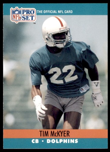 1990 Pro Set Tim McKyer Miami Dolphins #561 | eBay