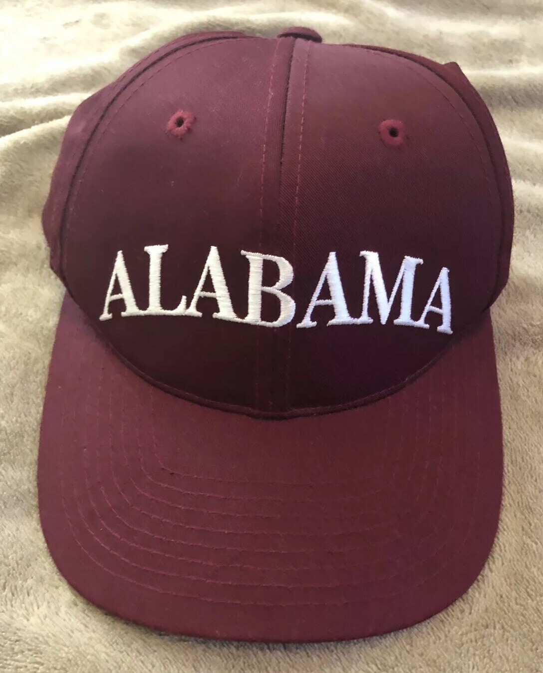 VINTAGE ALABAMA TOP OF THE WORLD UNIVERSITY OF ALABAMA SNAPBACK HAT ...