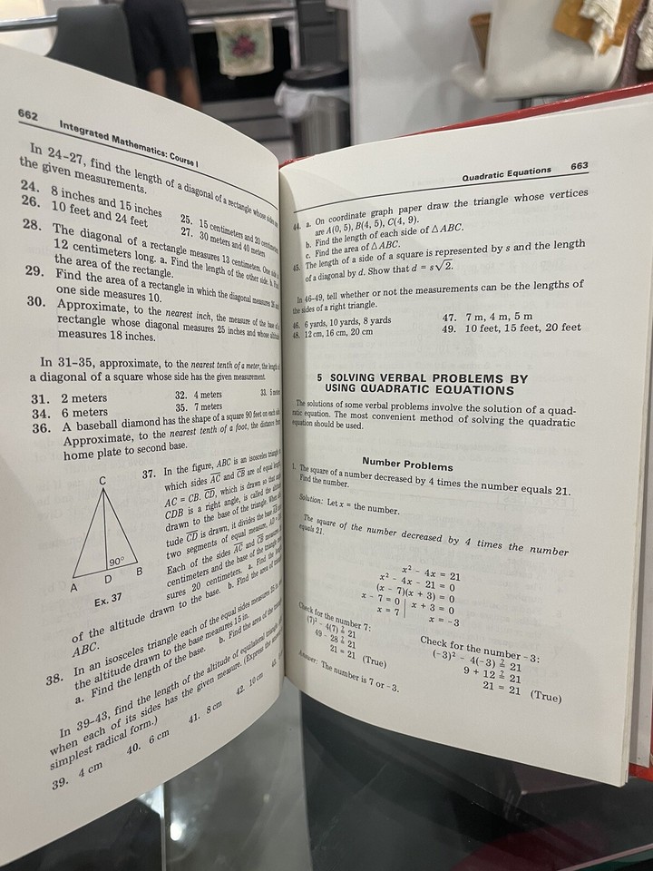 INTEGRATED MATHEMATICS COURSE, 1 By Dressler And Keenan - Hardcover | eBay