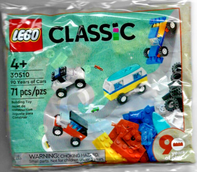 LEGO 30510 Classic 90 Years of Cars Polybag New Sealed 673419368308| eBay
