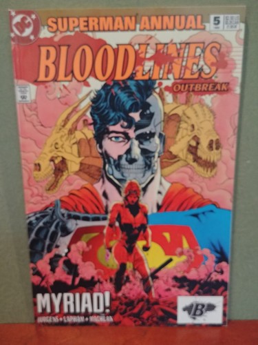 Superman Annual Bloodlines Outbreak #5 DC Comics 1993 9.0 | eBay