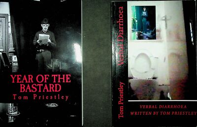 Tom Priestley / 2 vols of poetry 1 Year of the Bastard and 2 Verbal 1st ...