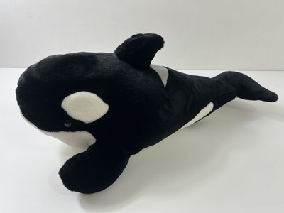 Vintage Sea World Shamu Plush Orca Killer Whale 20” Stuffed Animal | eBay