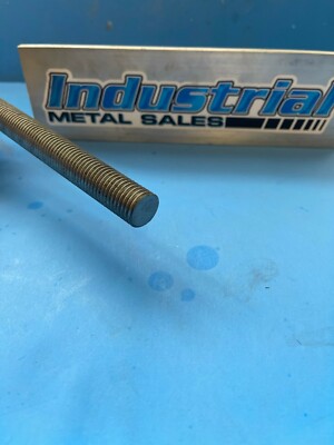 3/4"-10 x 60"-Long 304 Stainless Steel Threaded Rod -->3/4" -10 Threads ...