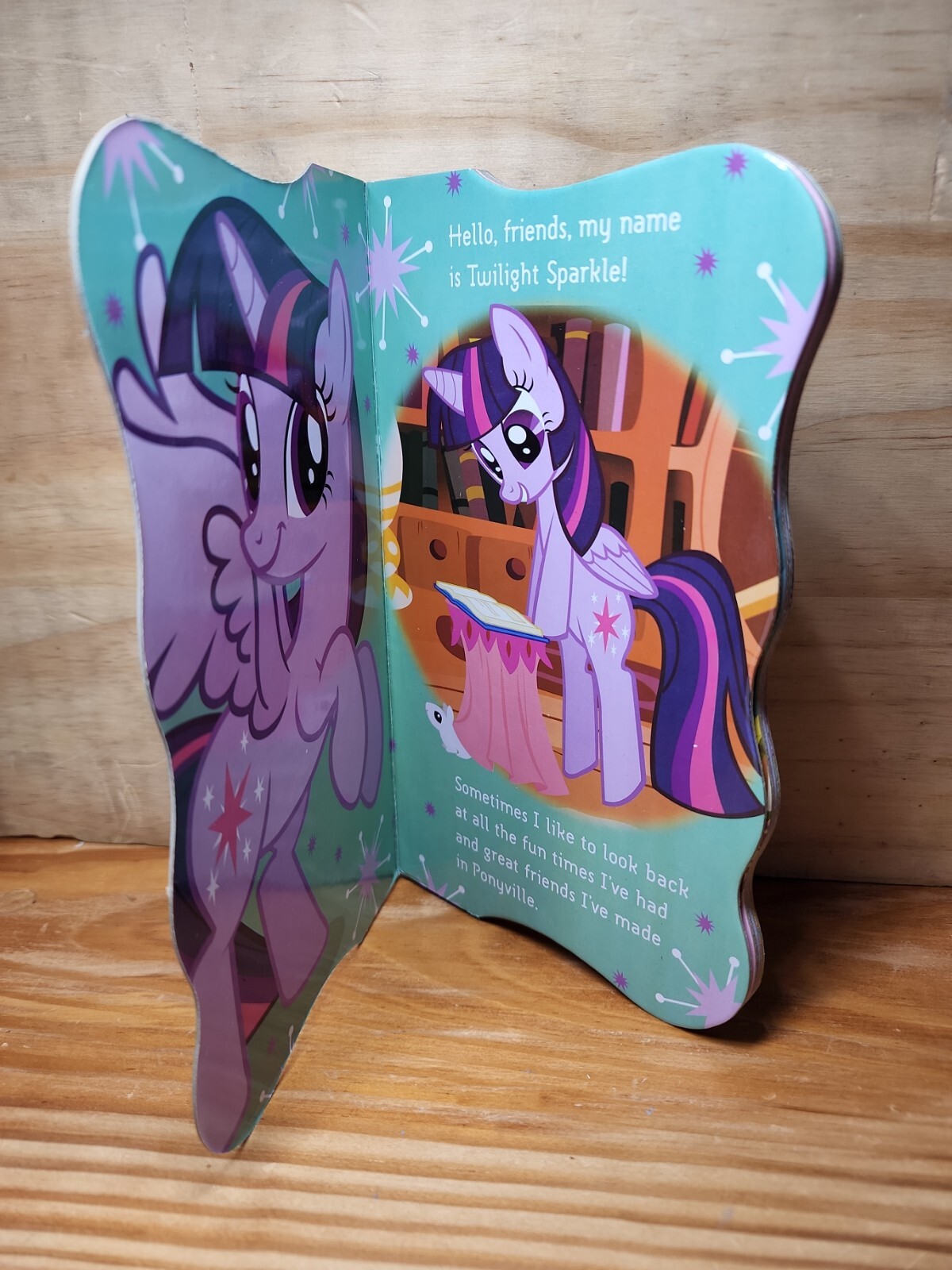 My Little Pony Board Book Lot Applejack's Day on the Farm Twilight ...