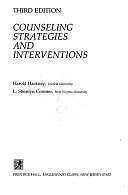 Counseling Strategies and Interventions by Harold L. Hackney and ...