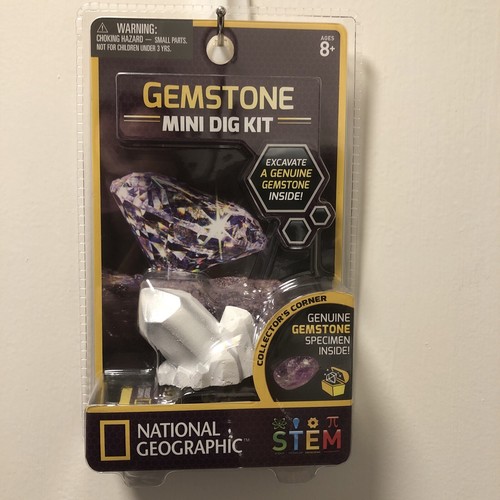 National Geographic Gemstone Mini Dig Kit Find a Genuine Gemstone STEM ...
