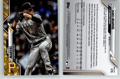 James Marvel 2020 Topps Gold Star #476 San Diego Padres RC Rookie | eBay