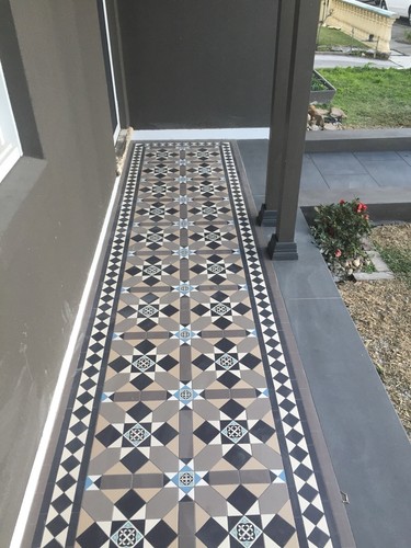 Traditional federation floor tiles / Victorian & Federation tiles ...
