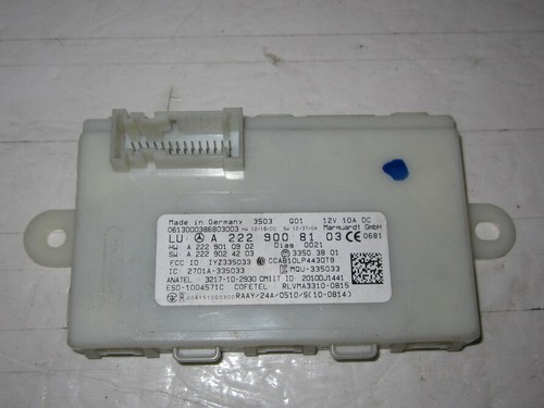 Mercedes Benz Control Module 2229008103 | eBay