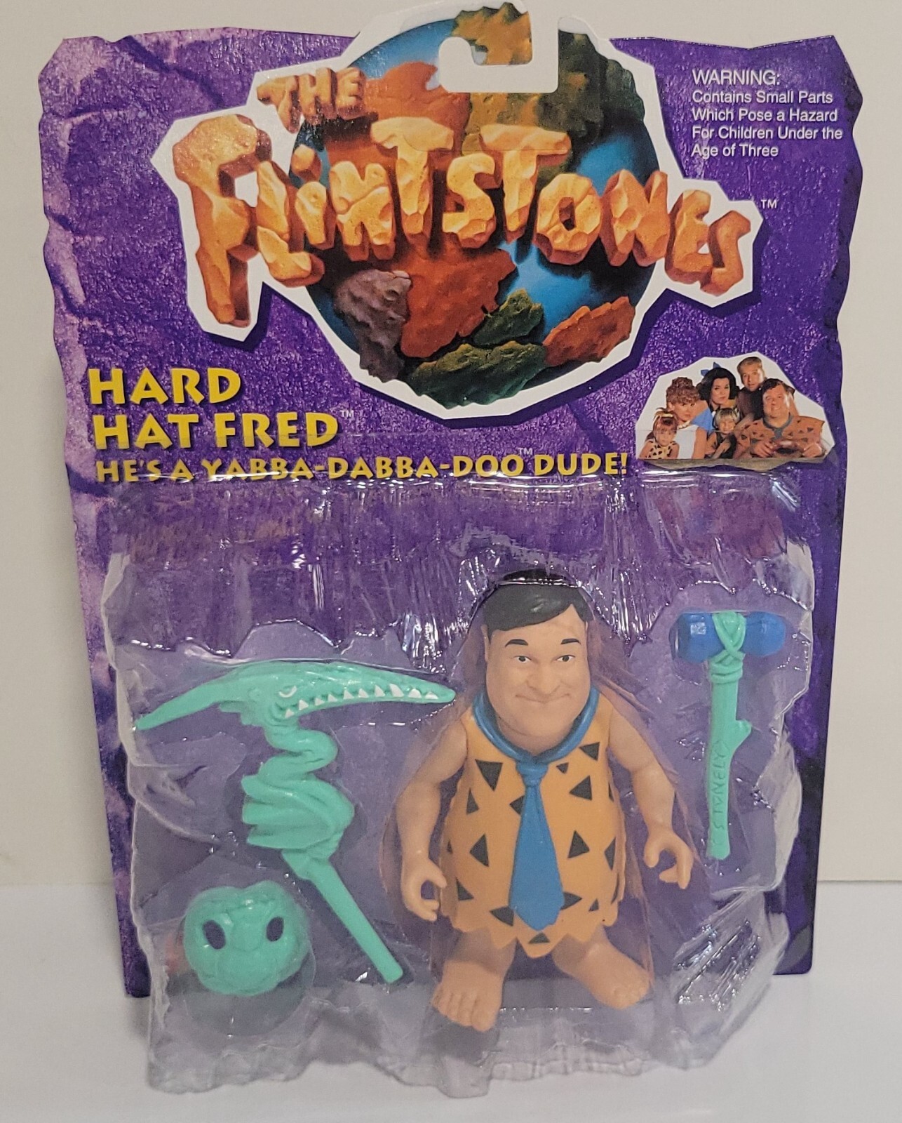 The Flintstones Hard Hat Fred Action Figure Mattel 1993 for sale online ...
