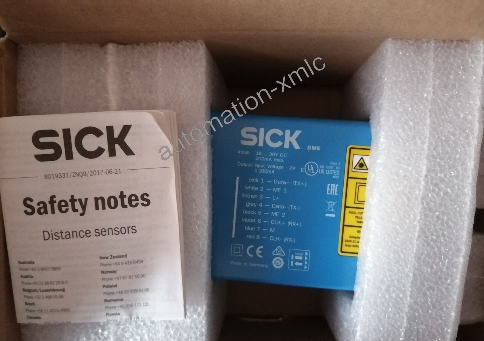 DME4000-112 SICK Laser ranging sensor by DHL/FedEx Fast for sale online ...