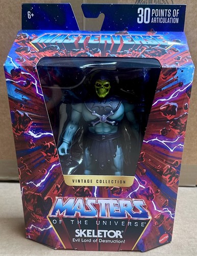 MOTU Masters of The Universe Masterverse Vintage Collection SKELETOR ...
