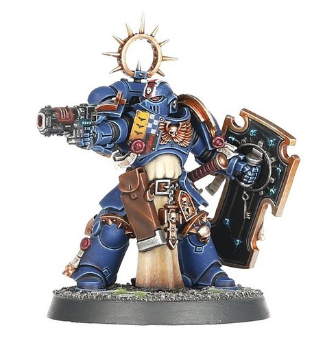 Primaris Lieutenant Neo-volkite pistol & Storm Shield - Warhammer 40k ...