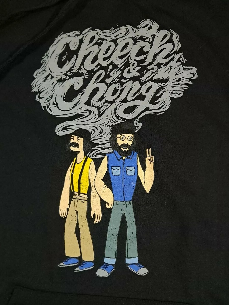 Cartoon Cheech And Chong Smoking