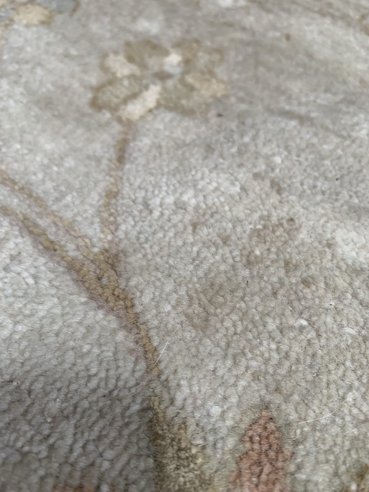 Cream beige large Hand Knotted Wool Rug From Frith Rugs RRP£6500 | eBay UK