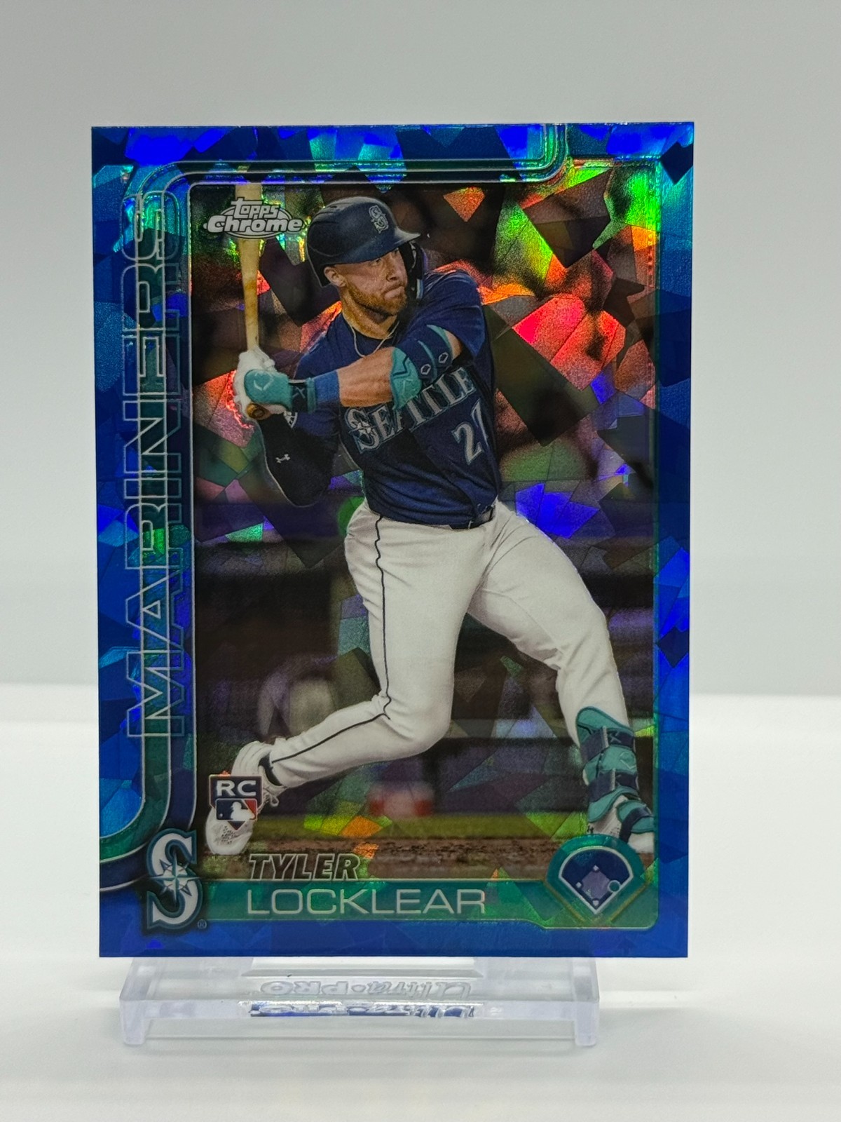Tyler Locklear 2025 Topps Chrome Sapphire Edition #41 Base Price Guide ...