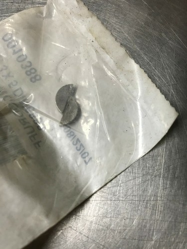 0010388 OEM Wacker WOODRUFF KEY QTY of 2 Keys BS70-2i, BS700, MS52 ...