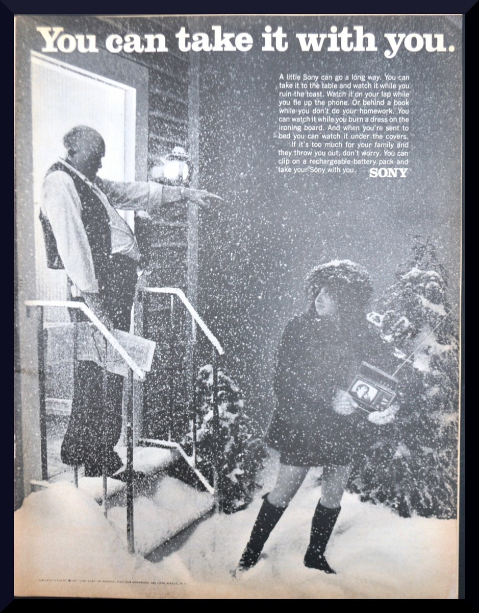 Christmas Print Ads 1967