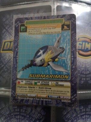 Submarimon Carte Digimon Series Jd-144 | eBay