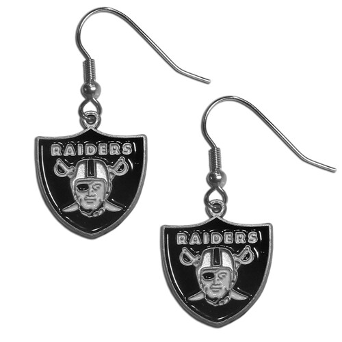Oakland Raiders Dangle Earrings Jewelry by Siskiyou Sports for sale ...