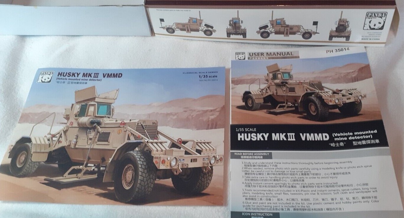 Panda Hobby Husky Mk. III VMMD 1:35 PH-35014 Vehicle Mounted Mine ...
