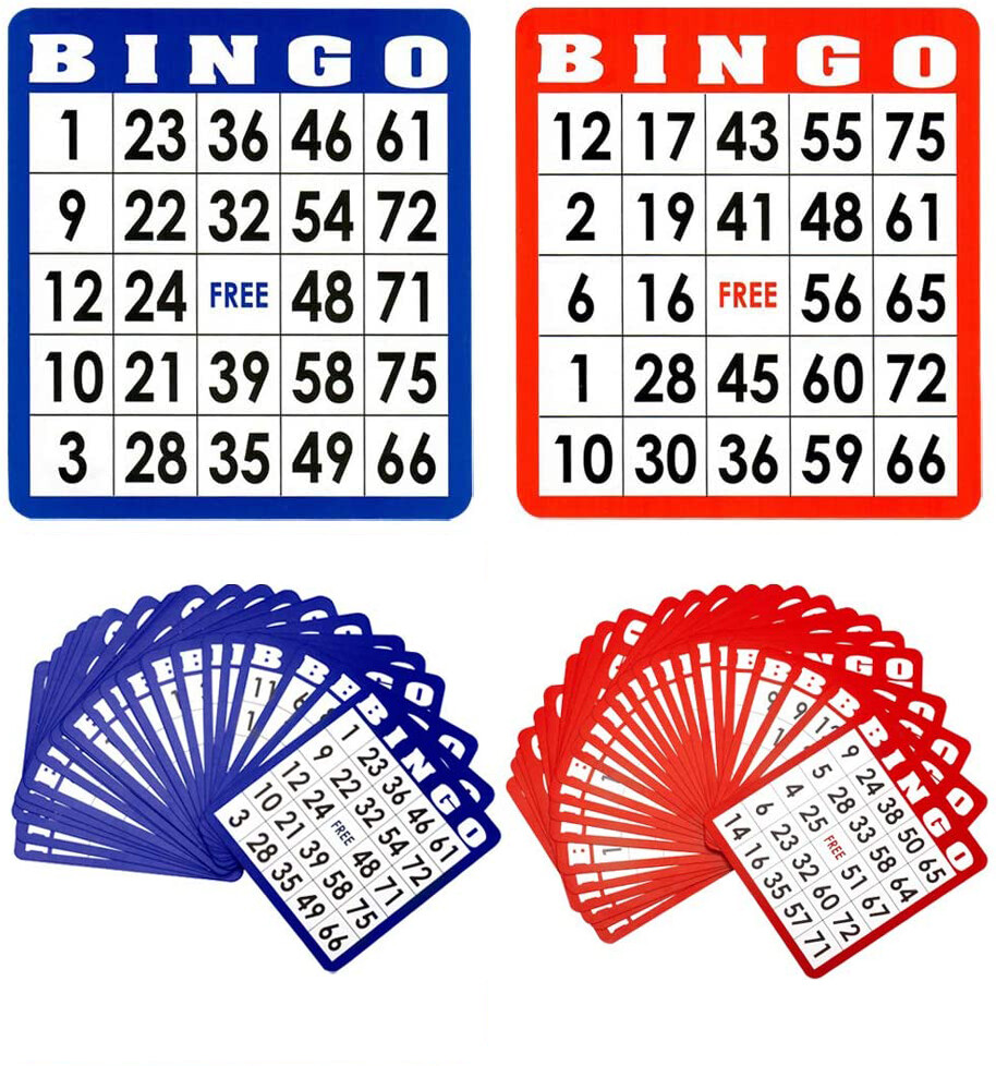 Deluxe Bingo Game Set w/Bingo Cage, Bingo Balls, Board, 50 Bingo Cards ...