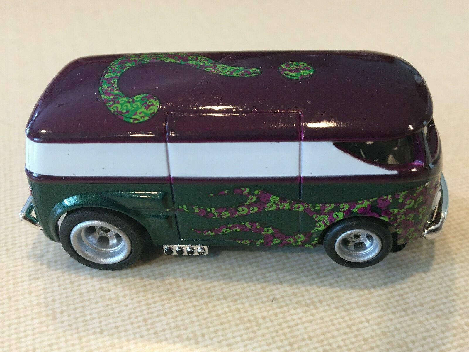 Auto World RARE Riddler Bus ONLY - Batman "The Riddler Revenge" Racing ...